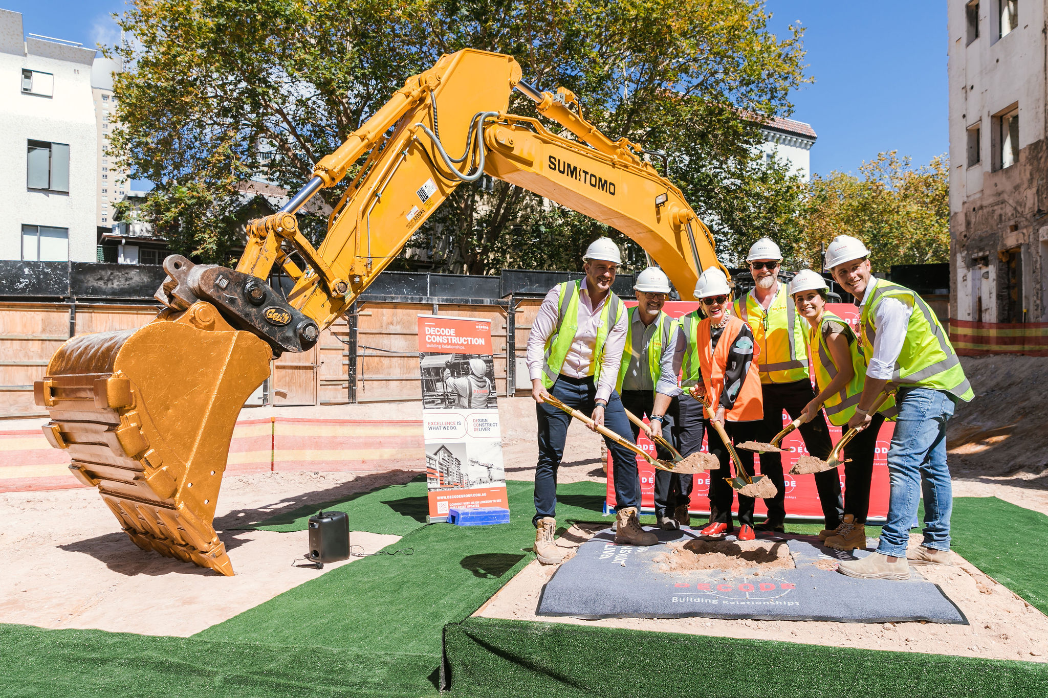 Ground Breaking at Queensgate, Potts Point – Decode