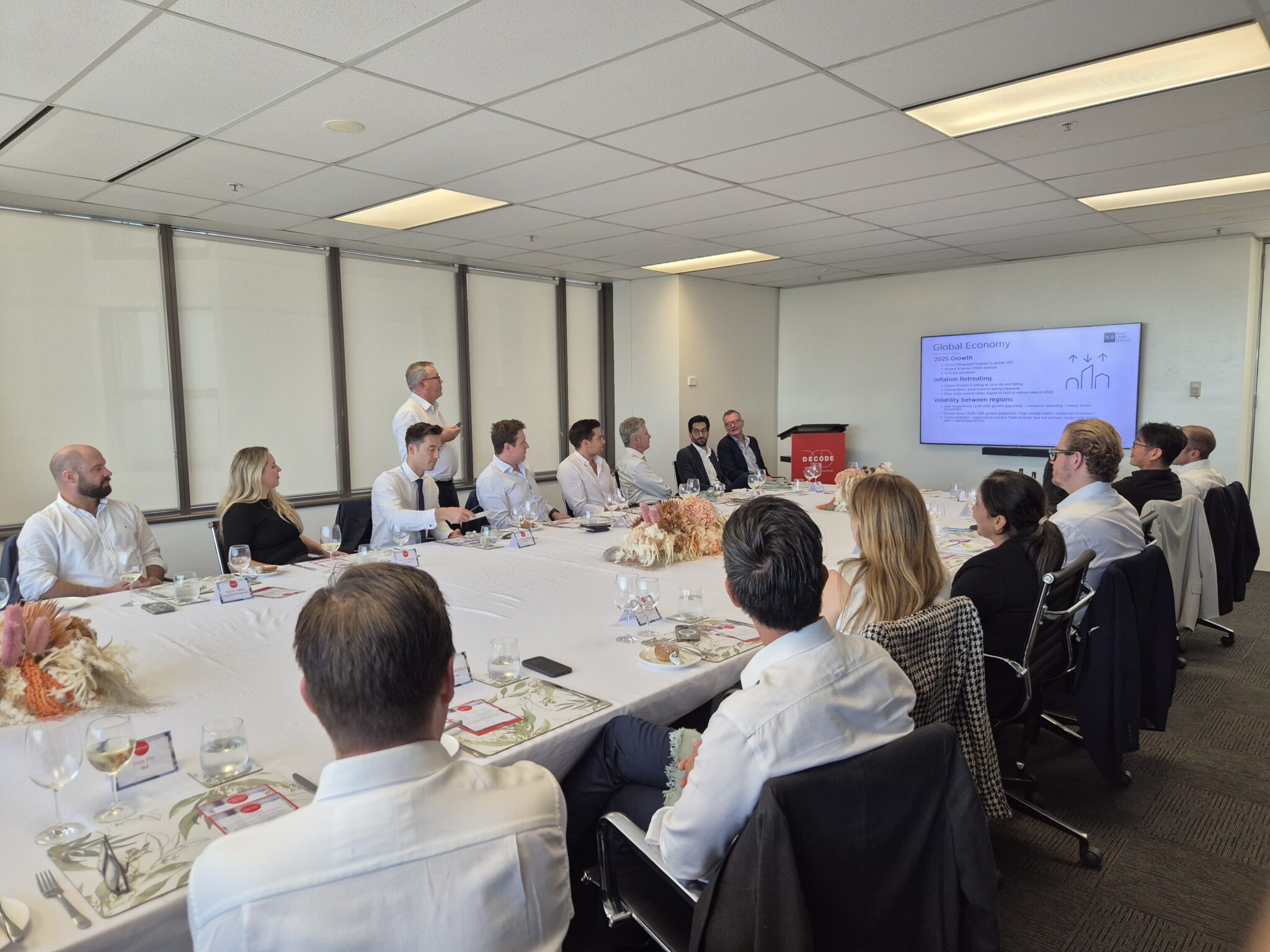 Decode Hosts Exclusive Boardroom Lunch with Rider Levett Bucknall (RLB) – Decode